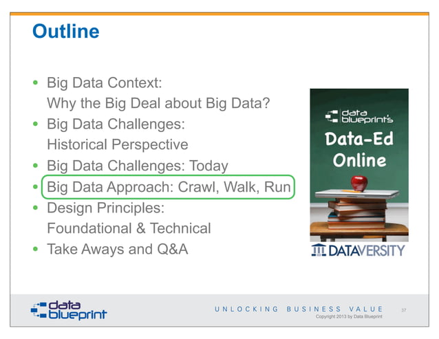 Data-Ed: Demystifying Big Data | PPT