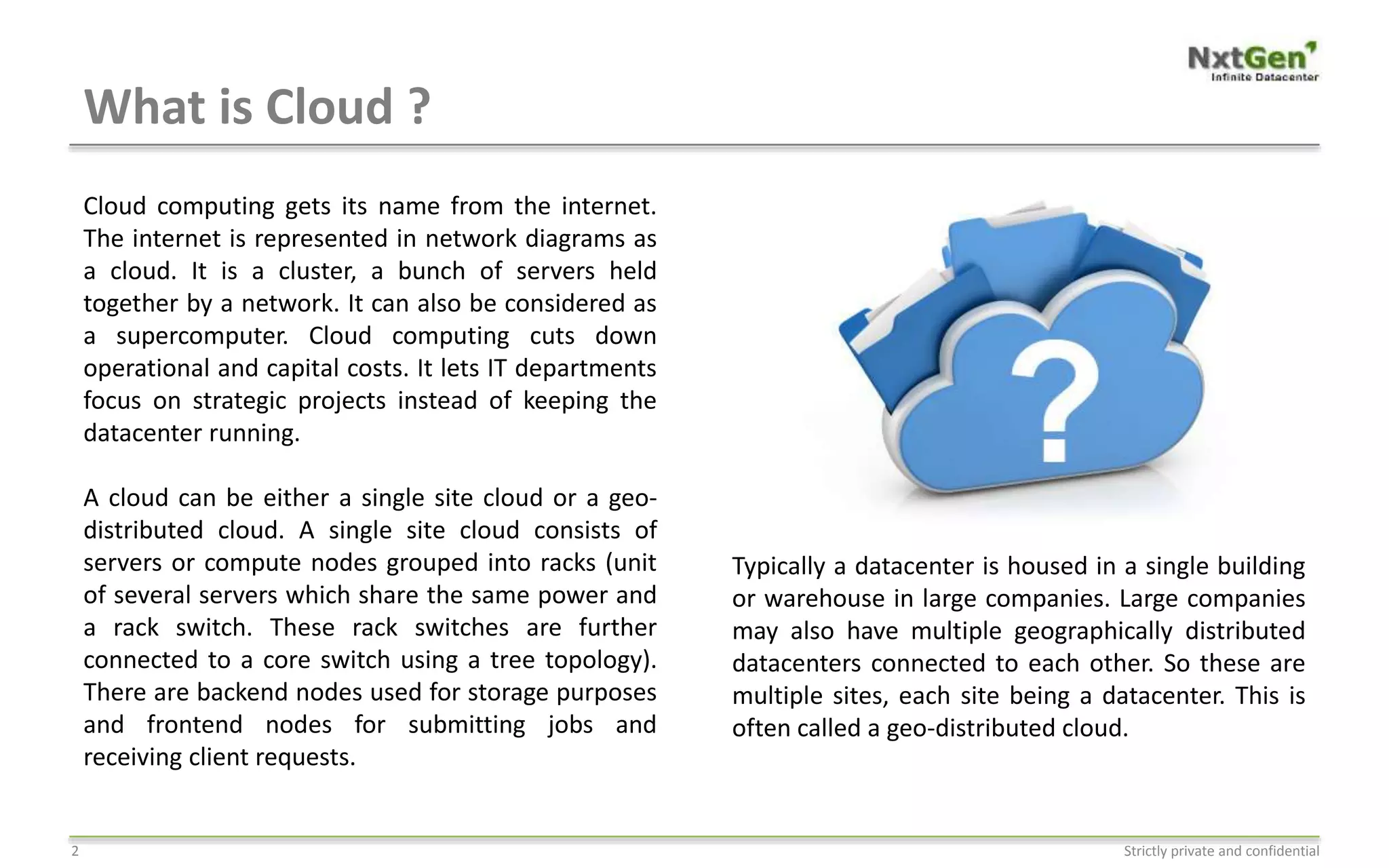 Demystifying cloud | PPT