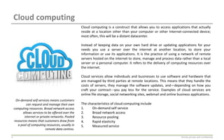 Demystifying Cloud: What is Cloud? | PPT