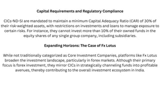 Demystifying Core Investment Companies Your Comprehensive Guide to CICs ...