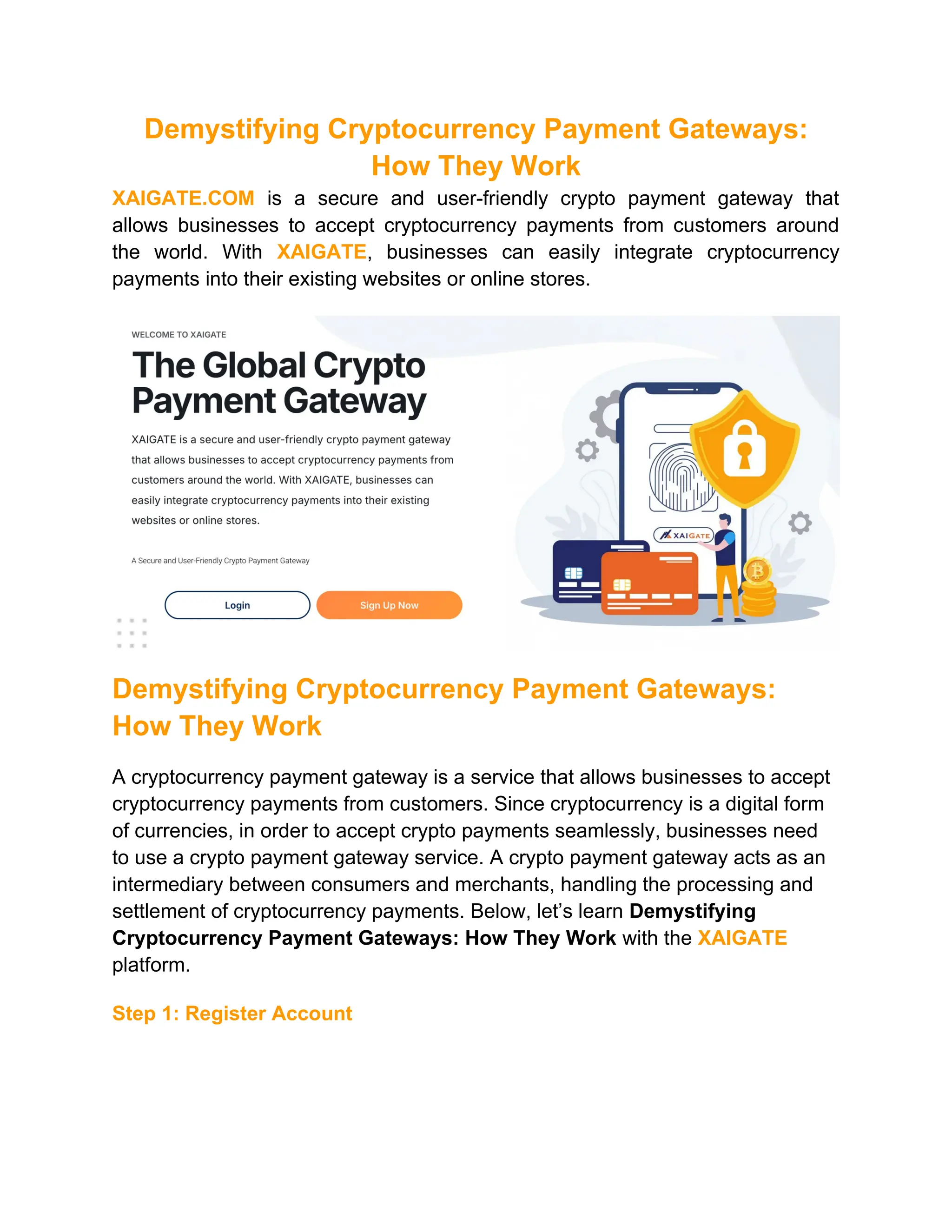 Demystifying Cryptocurrency Payment Gateways How They Work | PDF