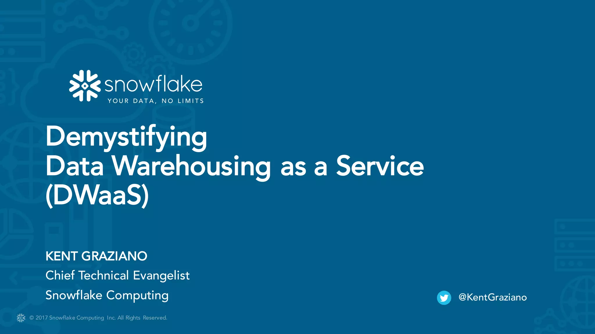 Demystifying Data Warehousing as a Service - DFW | PDF