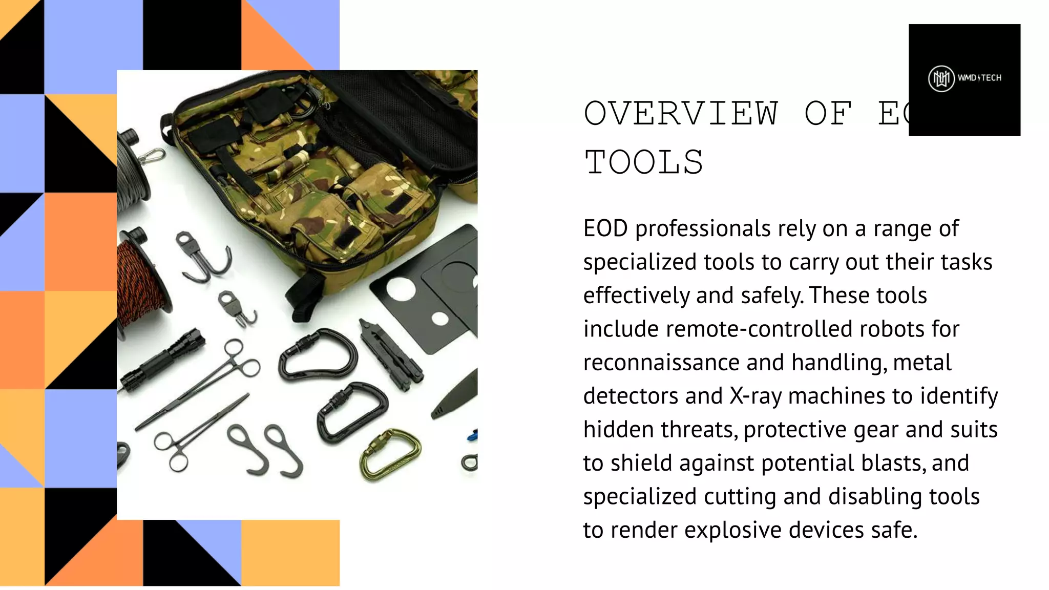 EOD Excellence: Tools, Techniques, and Safety Protocols | PPTX