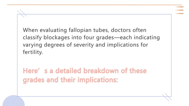 Demystifying Fallopian Tube Blockage- Grading the Differences and ...