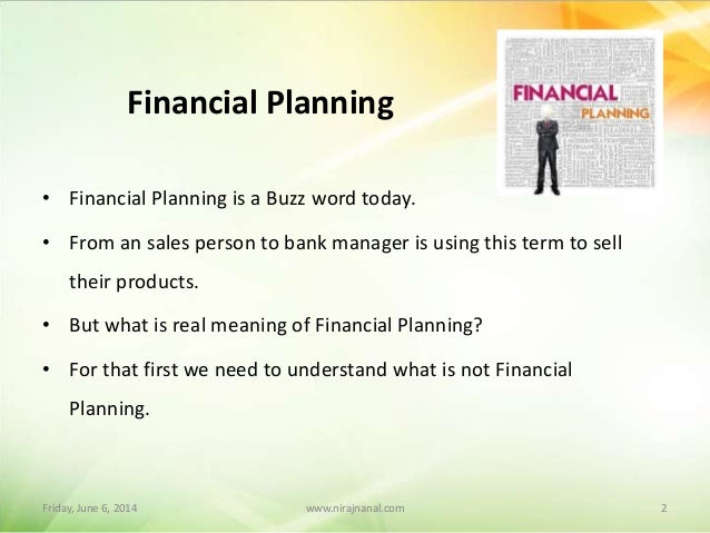 Demystifying financial planning!! Demystifying financial planning!!