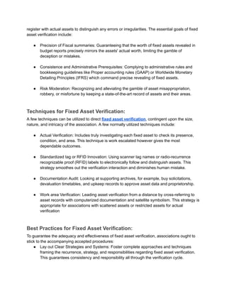 Demystifying Fixed Asset Verification_ Significance, Techniques, and Best Practices - Sapient ...