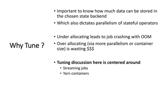 Demystifying Flink Memory Allocation And Tuning Roshan Naik Uber Ppt