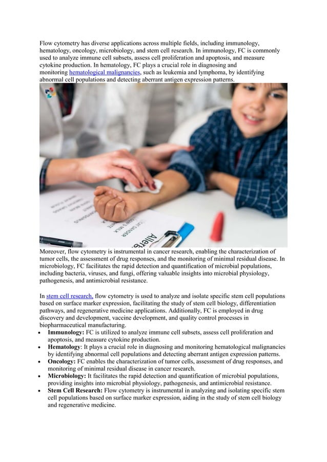 Flow Cytometry: Guide to Understanding Applications and Benefits | The ...