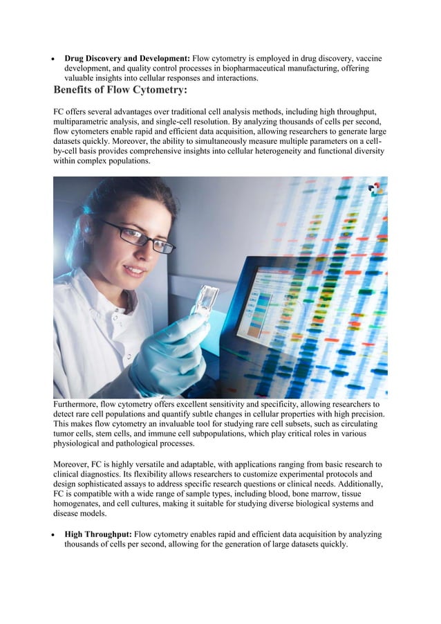 Flow Cytometry: Guide to Understanding Applications and Benefits | The ...