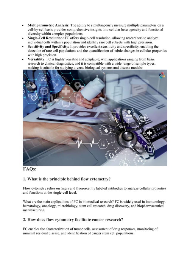 Flow Cytometry: Guide to Understanding Applications and Benefits | The ...