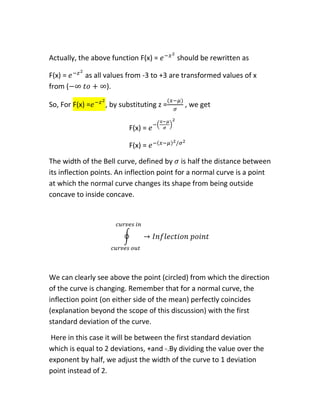 DEMYSTIFYING A 'BELL CURVE' aka 'NORMAL DISTRIBUTION' | PDF