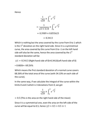 DEMYSTIFYING A 'BELL CURVE' aka 'NORMAL DISTRIBUTION' | PDF