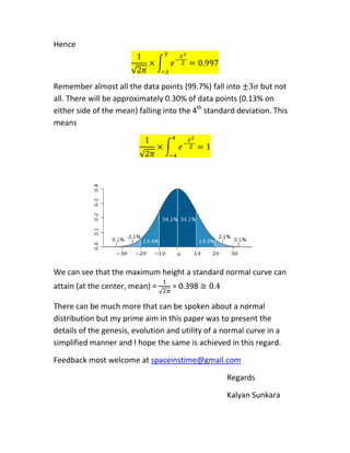 DEMYSTIFYING A 'BELL CURVE' aka 'NORMAL DISTRIBUTION' | PDF