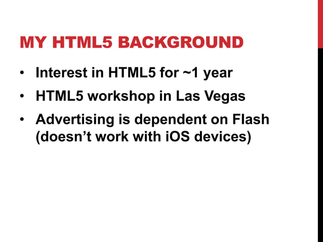 Demystifying HTML5 | PPTX