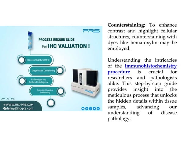Demystifying Immunohistochemistry A Step-by-Step Guide to IHC Staining ...