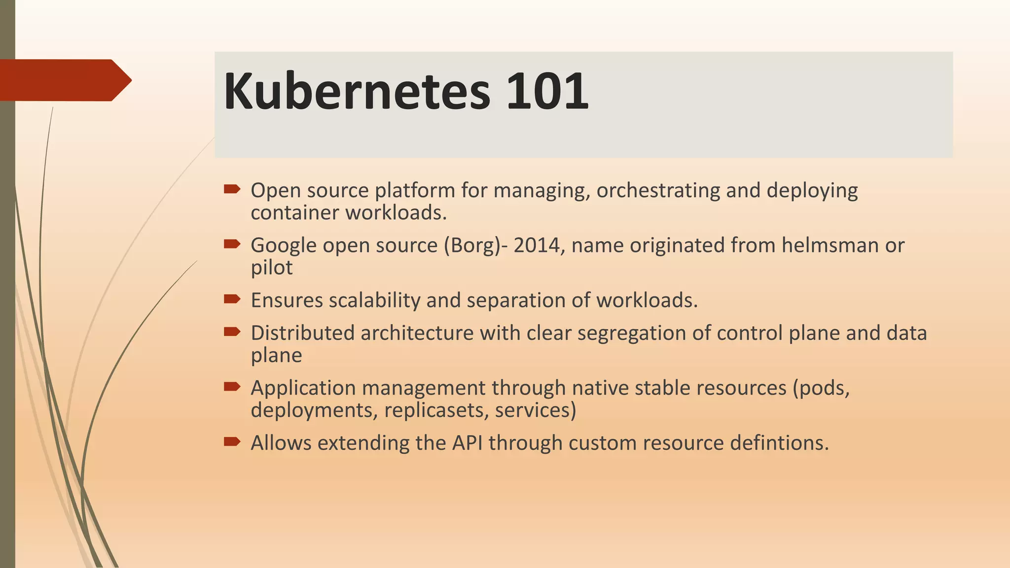 Demystifying k8s operators | PPT