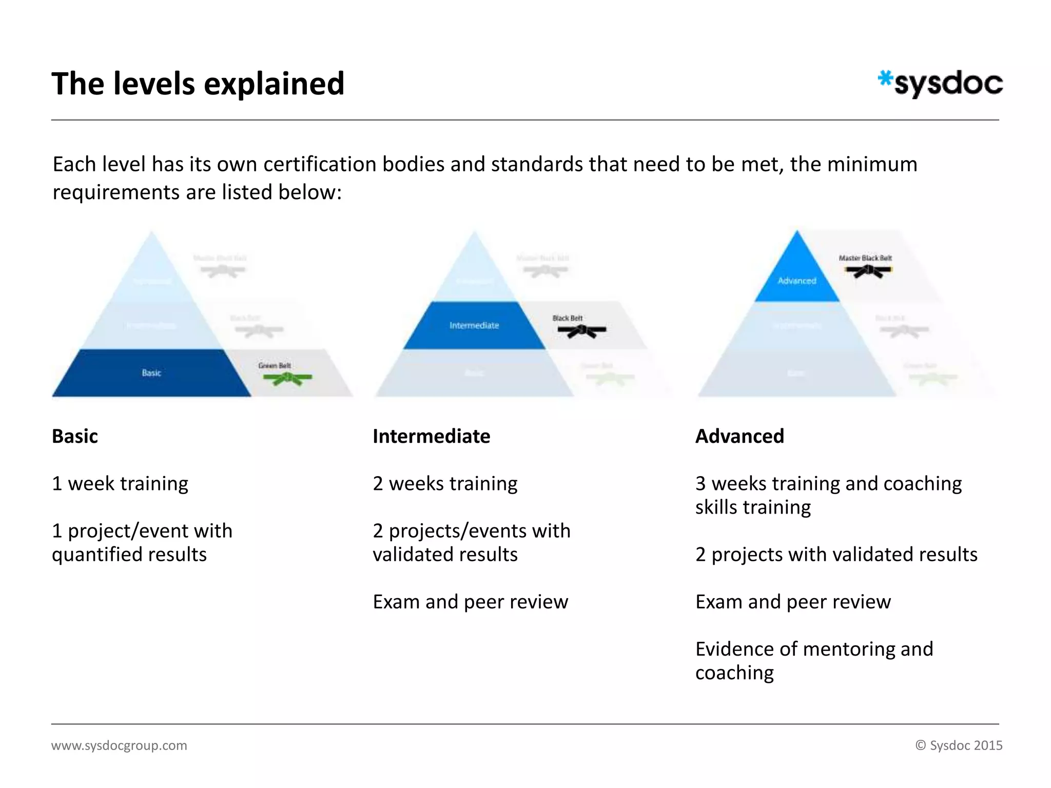Sysdoc - Demystifying Lean Six Sigma | PPT