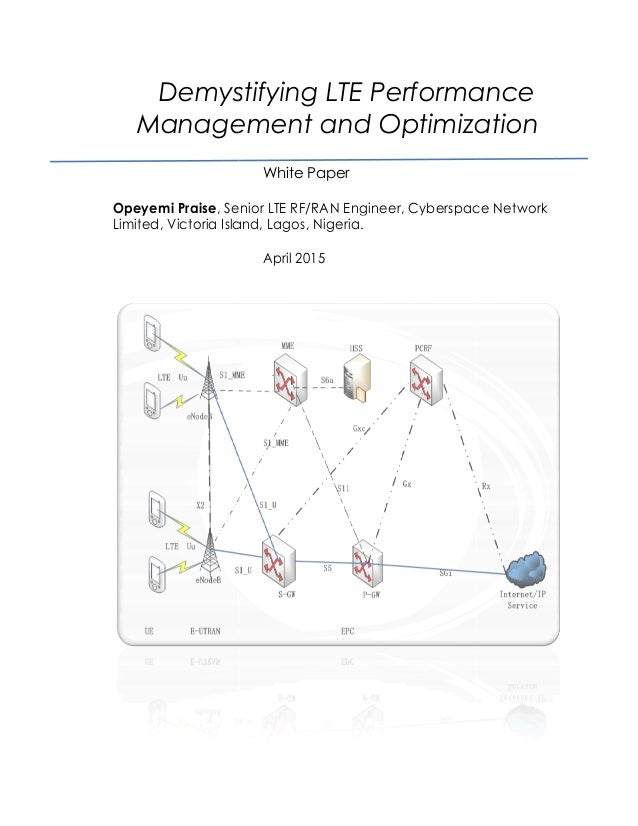 Demystifying LTE Performance Management and Optimization