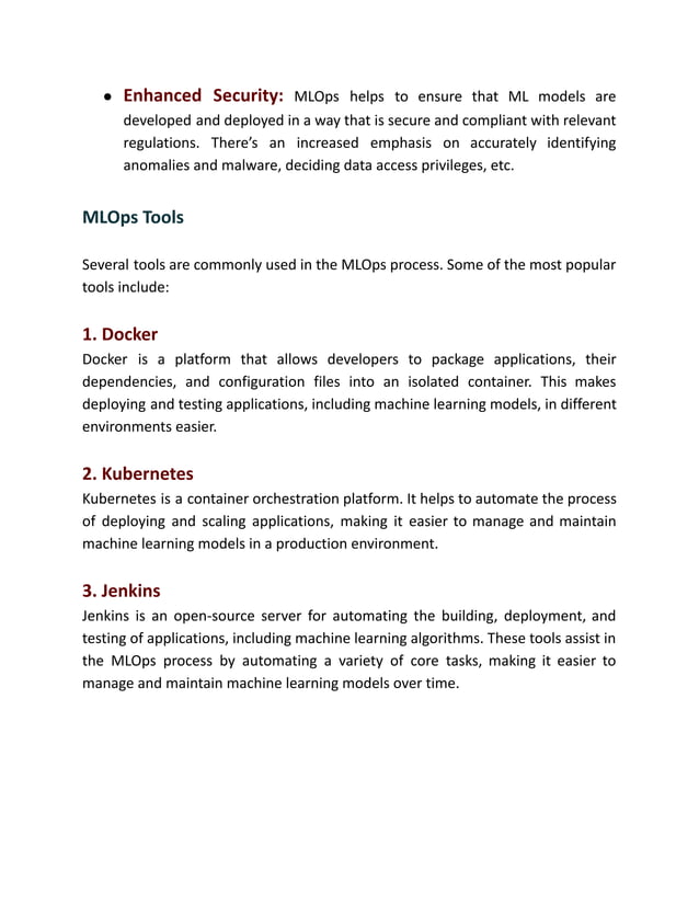 Demystifying MLOps: A Beginner's Guide To Machine Learning Operations | PDF