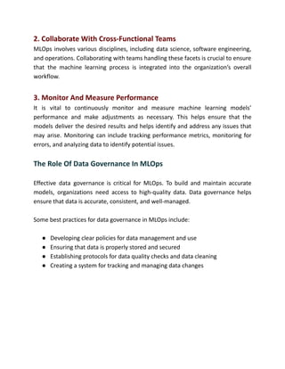Demystifying MLOps: A Beginner's Guide To Machine Learning Operations | PDF