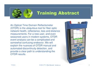 Demystifying OTDR Event Analysis CCTA Presentation 070714.pdf