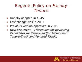 Demystifying Promotion and Tenure | PPTX