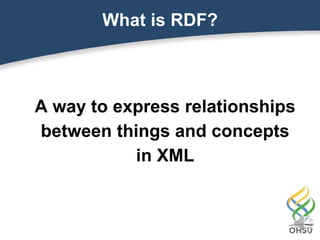Demystifying RDF | PPT