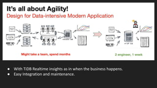 Demystifying Real time Analytics with TiDB | PPT