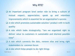 Agile Network India | De-mystifying the Role of a Release Train ...