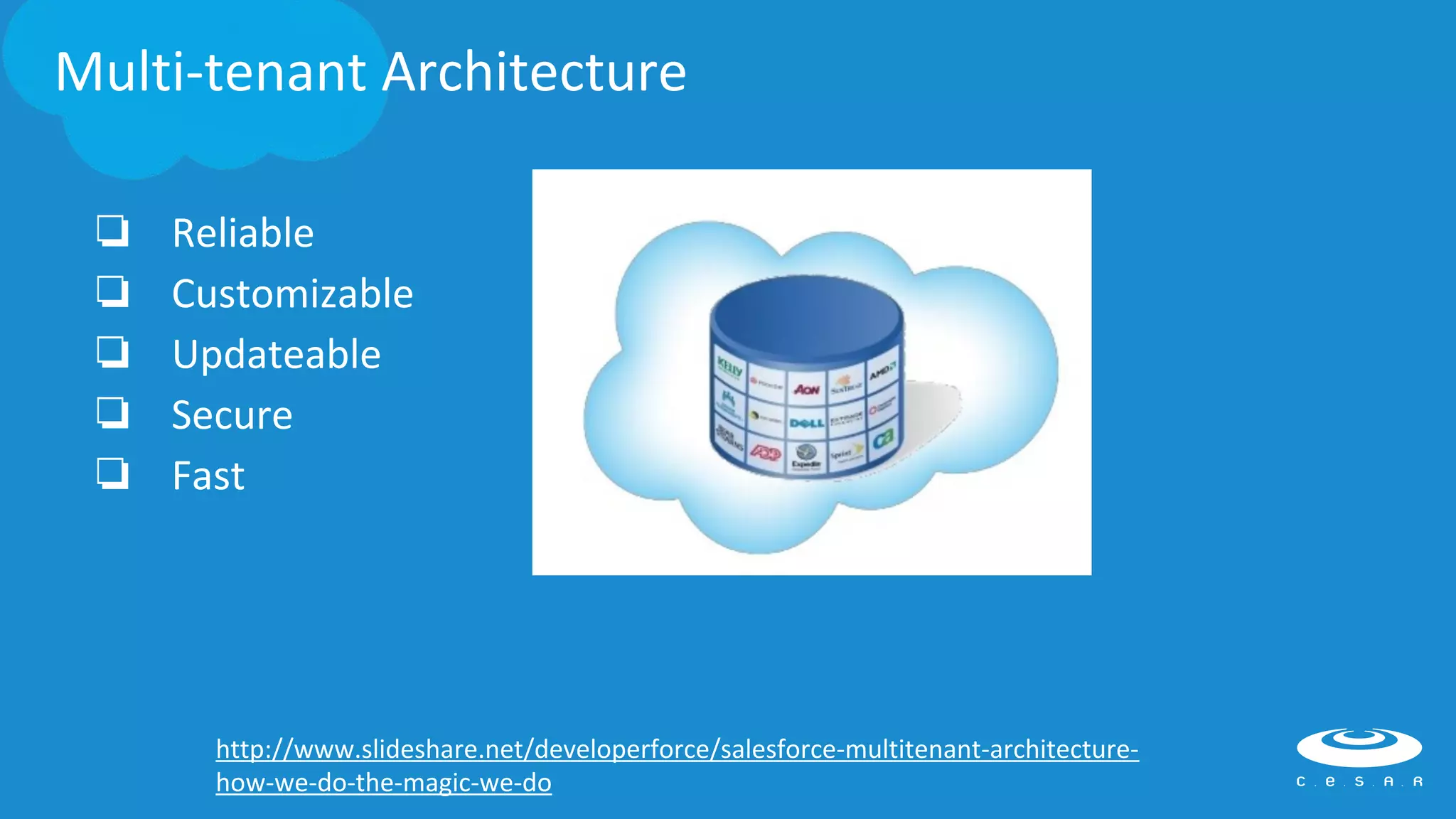 Demystifying salesforce for developers | PPT