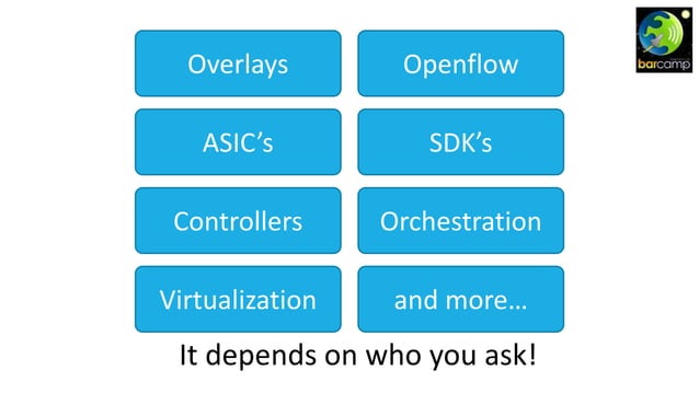 Demystifying Software Defined Networking (SDN) | PPT