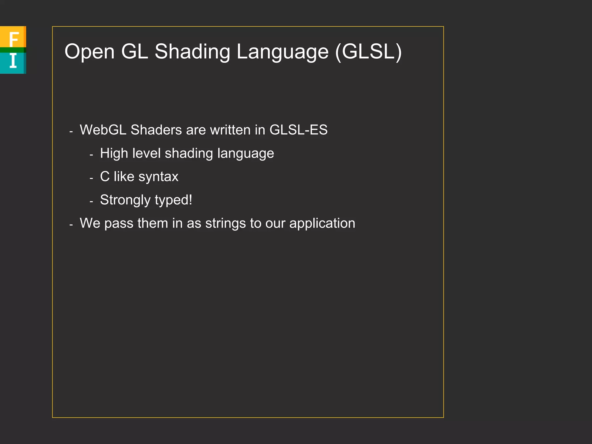 Demystifying shaders | PPTX