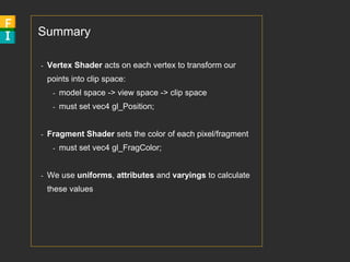 Demystifying shaders | PPTX