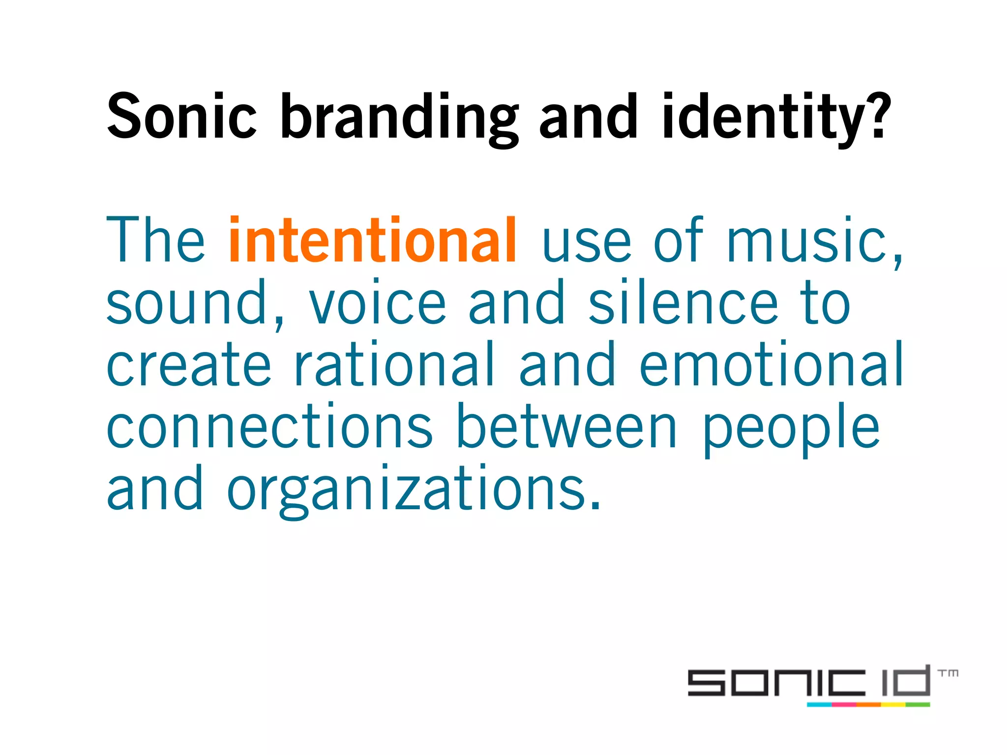 Demystifying Sonic Branding And Identity - Annotated Version | PDF