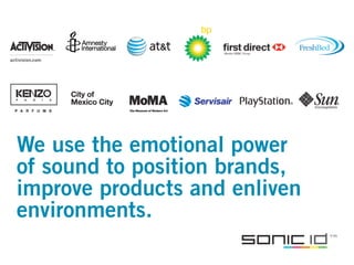 Demystifying Sonic Branding And Identity - Annotated Version | PDF