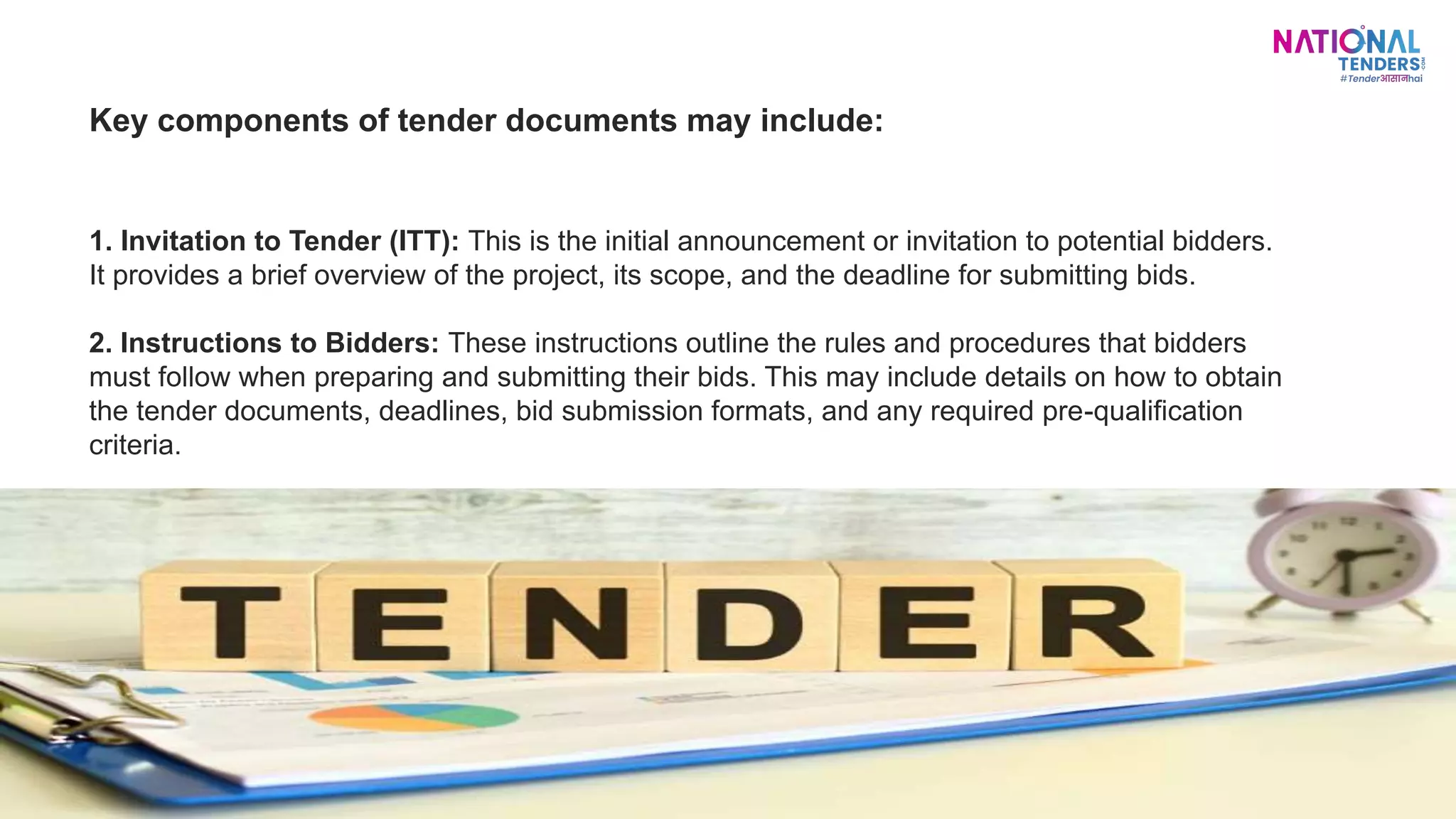 Demystifying Tender Documents- A Guide to Bidding and Procurement.pptx ...