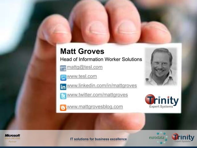 Demystifying the desktop - Matt Groves | PPTX | Computer Software and ...