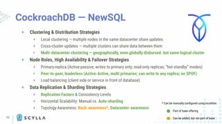 Demystifying the Distributed Database Landscape | PPT