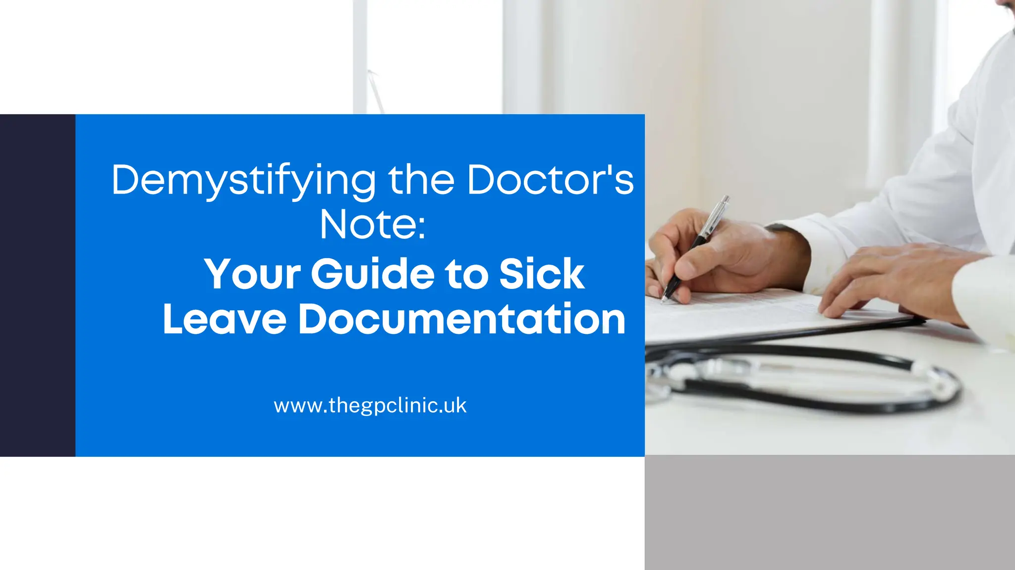 Demystifying the Doctor's Note: Your Guide to Sick Leave Documentation ...