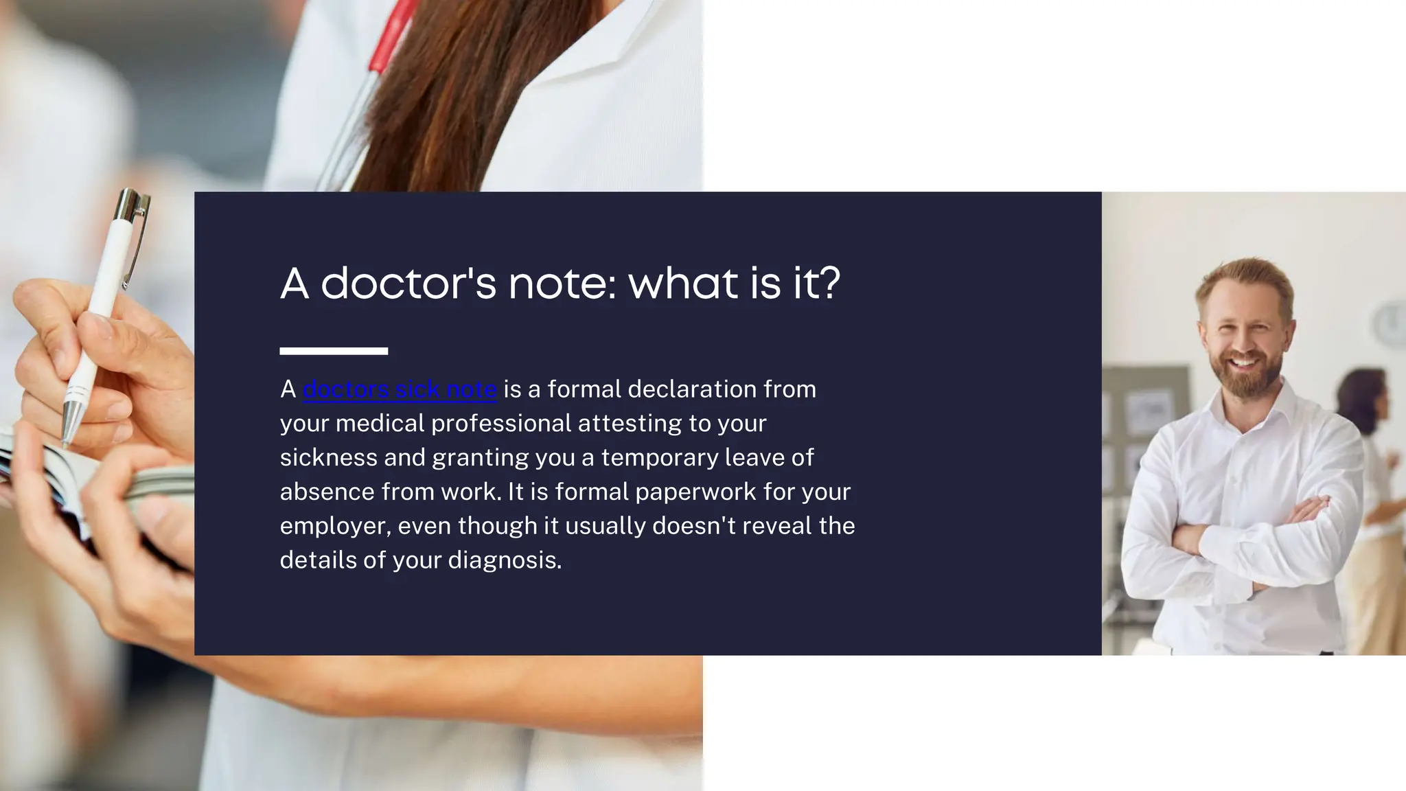 Demystifying the Doctor's Note: Your Guide to Sick Leave Documentation ...