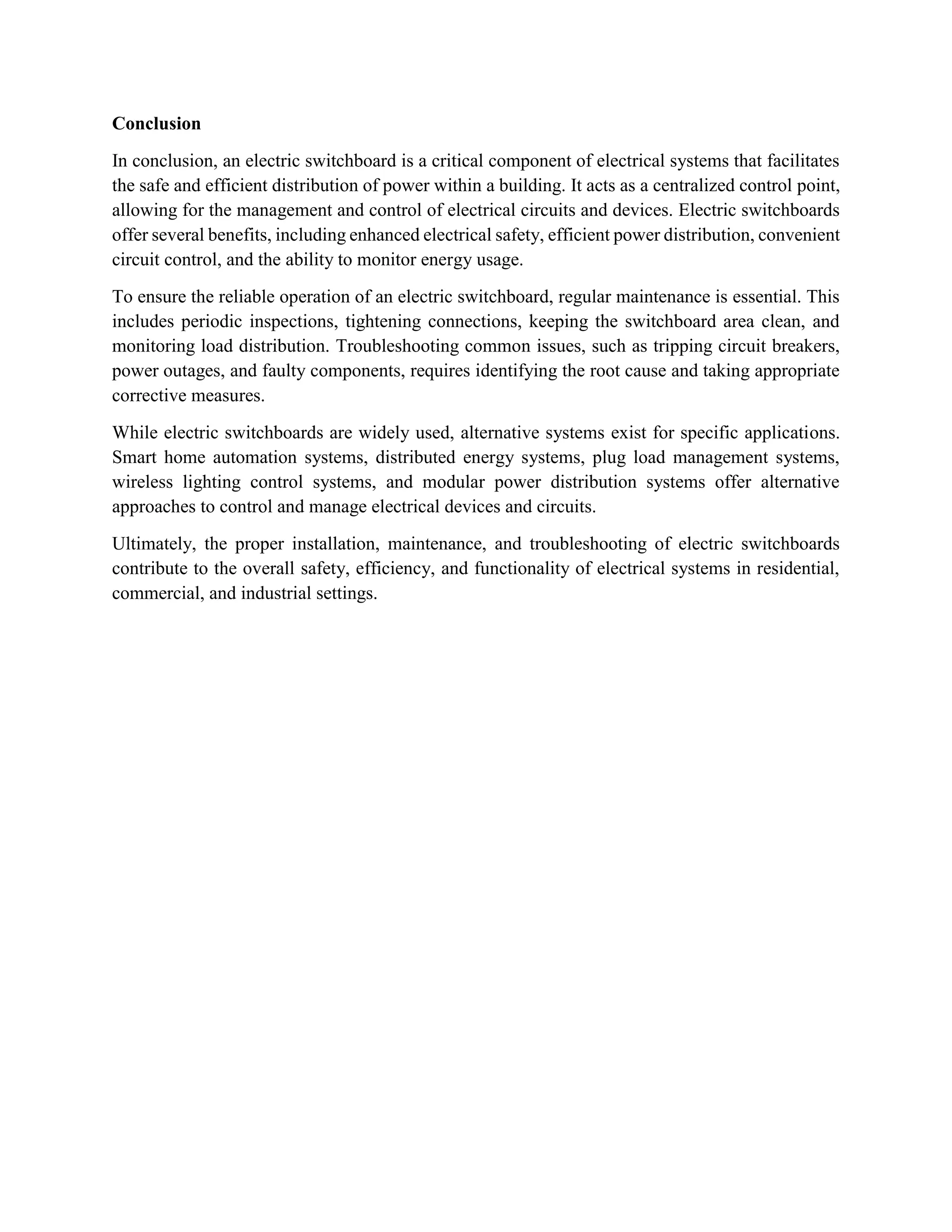 Demystifying the Electric Switchboard: Everything You Need to Know! | PDF