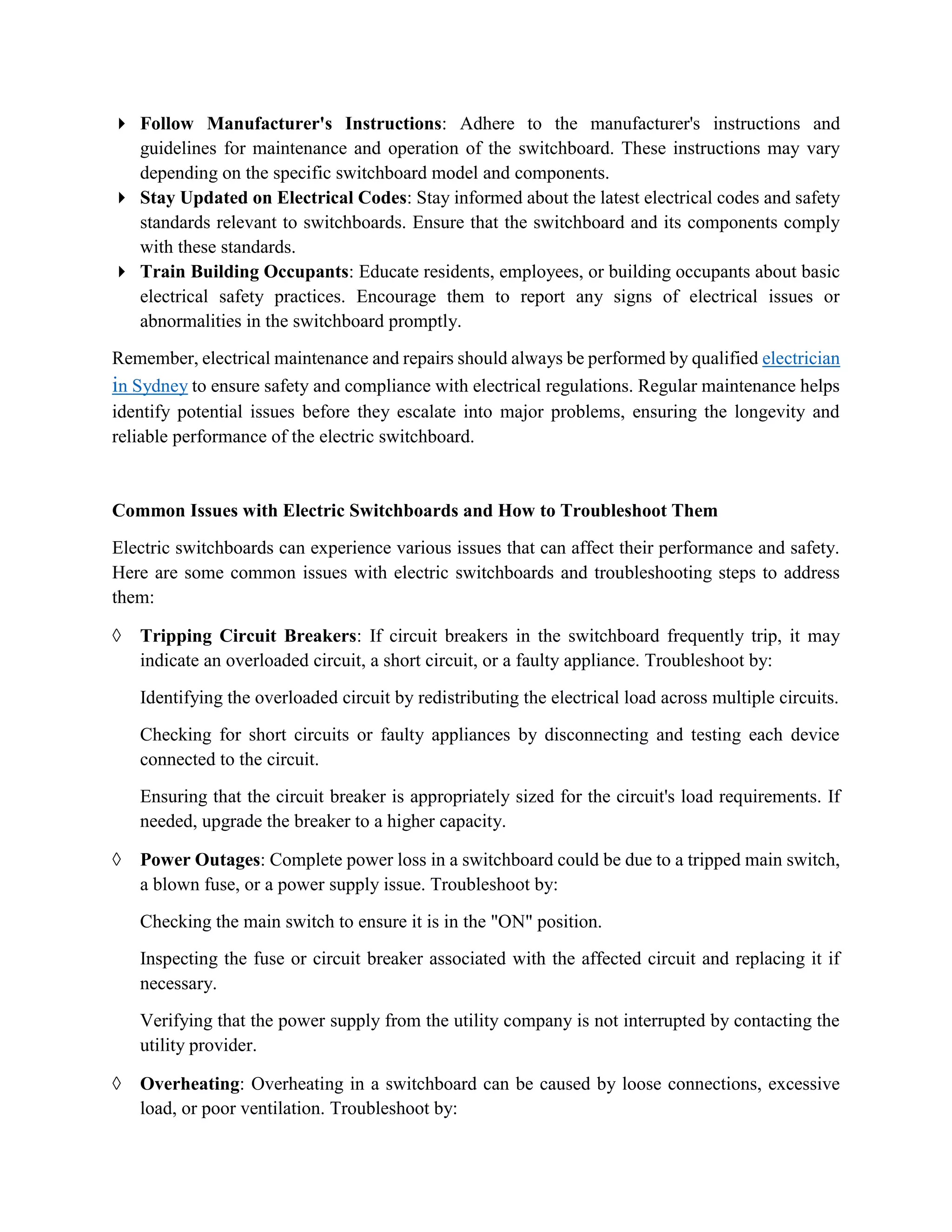 Demystifying the Electric Switchboard: Everything You Need to Know! | PDF