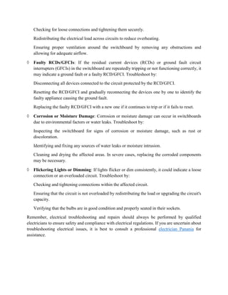 Demystifying the Electric Switchboard: Everything You Need to Know! | PDF