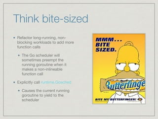 Demystifying the Go Scheduler | PPT