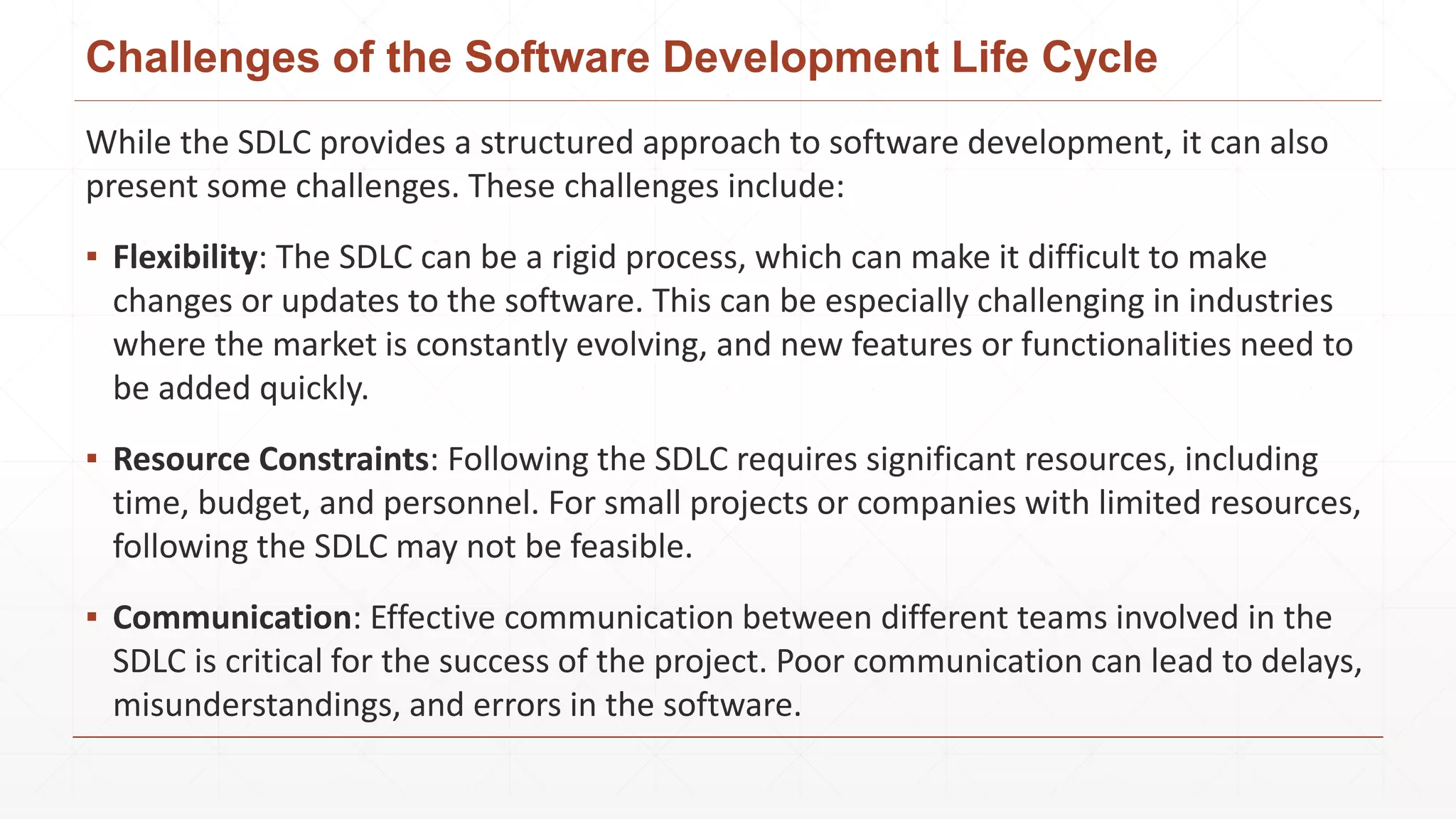Demystifying the Software Development Life Cycle Understanding the Steps to Build Quality ...