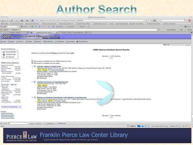 Demystifying The SSRN Process | PPT