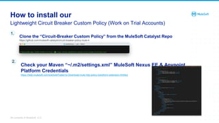 Demystifying the use of circuit breakers with MuleSoft | PPTX