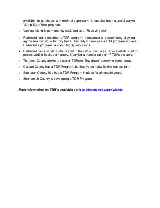 Demystifying transfer of development rights