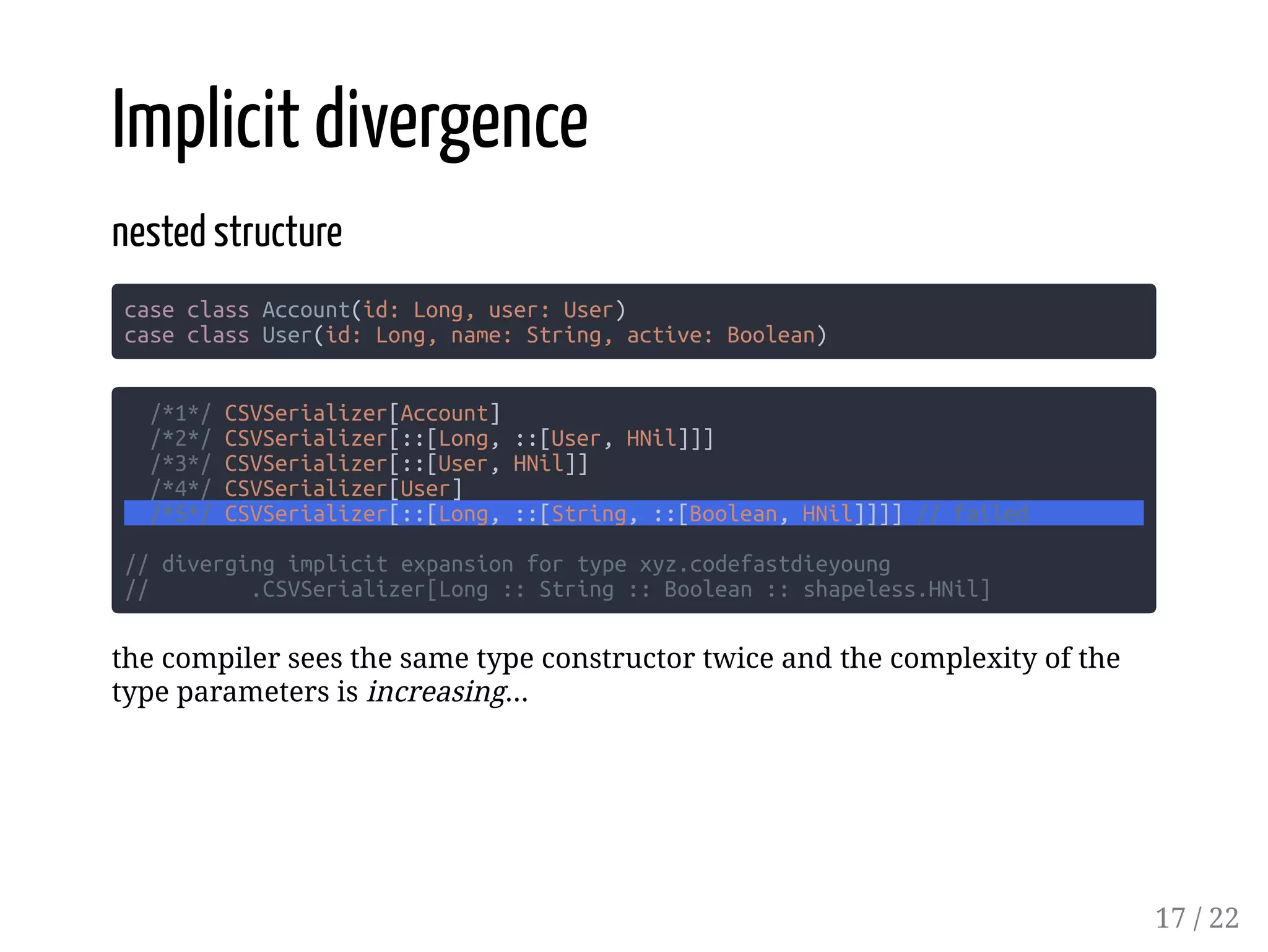 Demystifying Type Class derivation with Shapeless | PPT