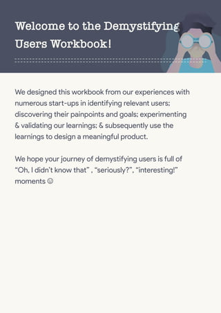 Demystifying users workbook | PDF